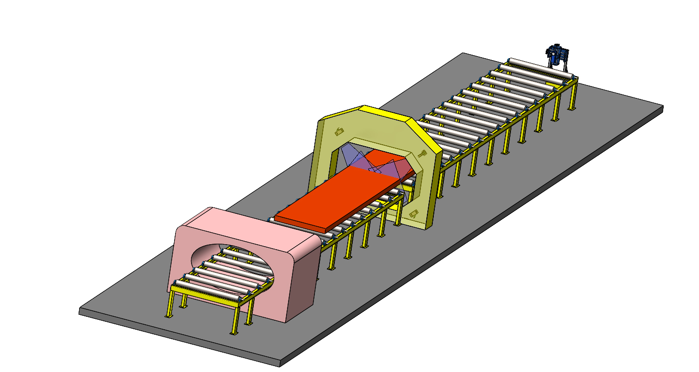 Hot Slab Profile Measurement System Installations | Measure Di