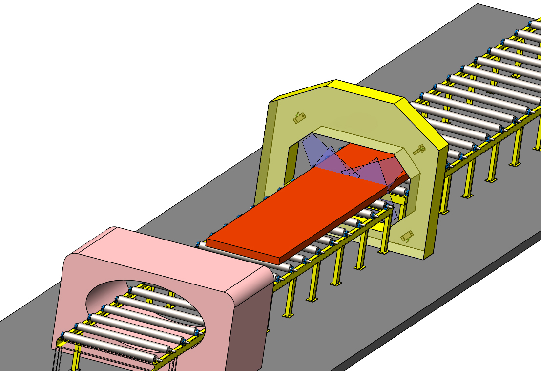 Hot Slab Profile Measurement System Installations | Measure Di
