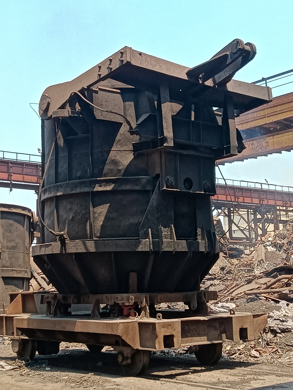 Weighing Automation for Scrap Transfer Cars | Measure Di