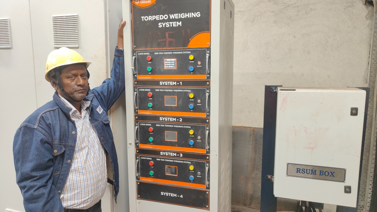 Torpedo Ladle Car Weighing System | Weighing Solutions - MeasureDi