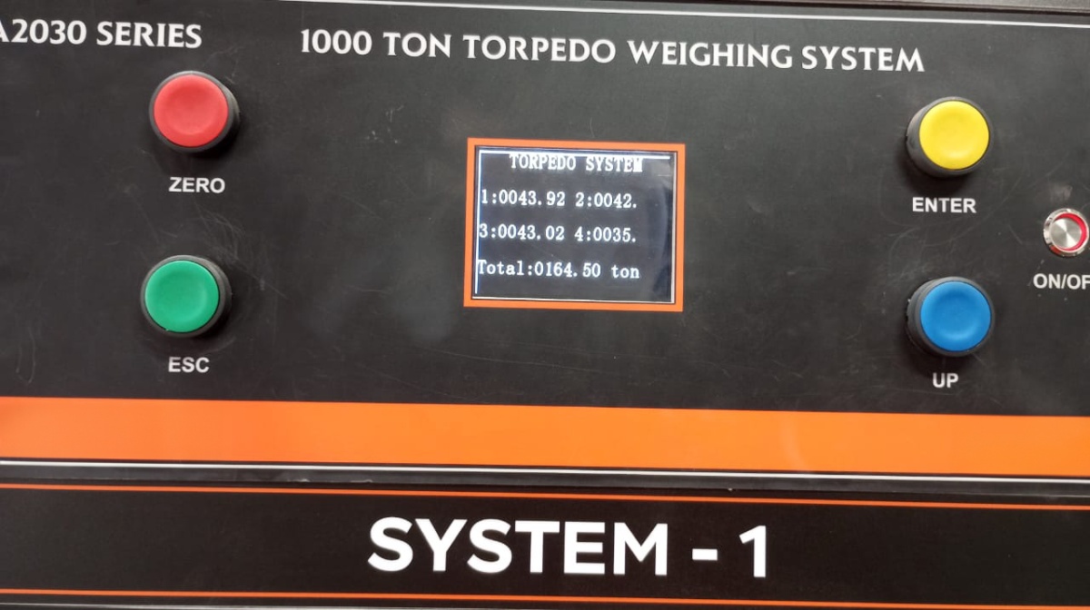 Torpedo Ladle Car Weighing System | Weighing Solutions - MeasureDi