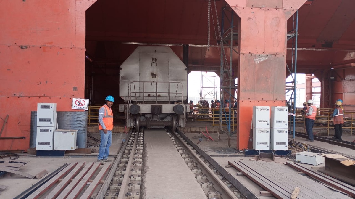 Torpedo Ladle Car Weighing System | Weighing Solutions - MeasureDi